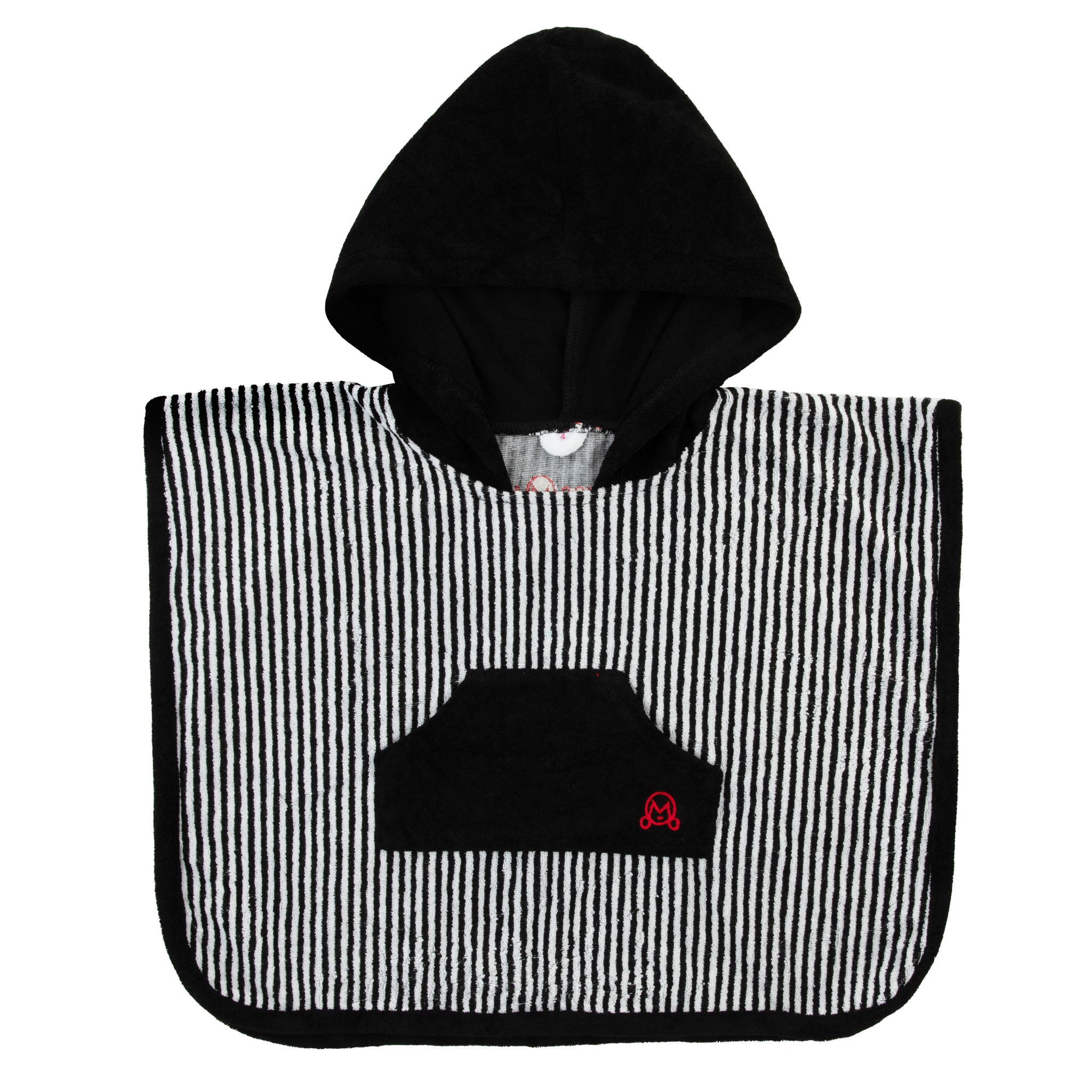 PINSTRIPE TERRY PONCHO - BOYS – Miss Mini