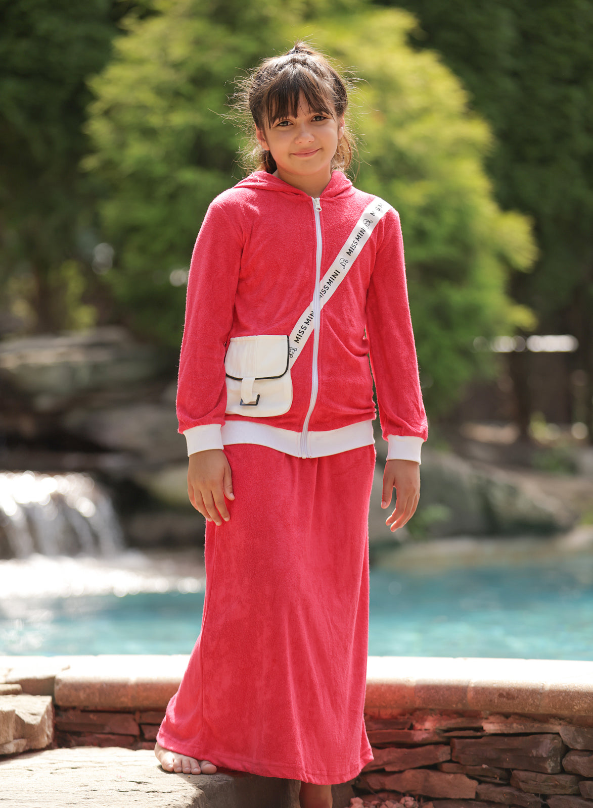 WAVE TERRY COVER-UP - TWO PIECE SET – Miss Mini