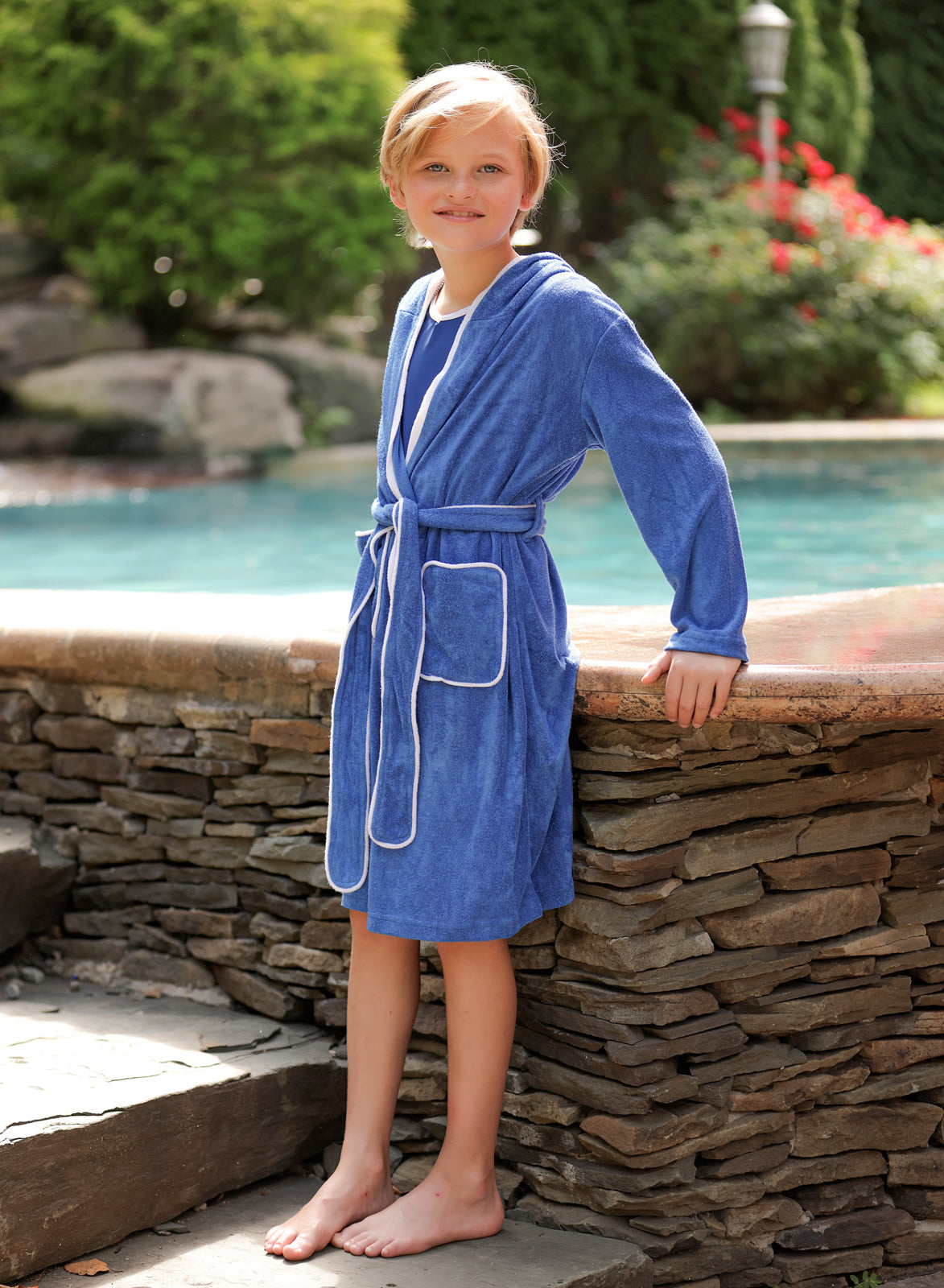WAVE TERRY COVER-UP - BOYS – Miss Mini