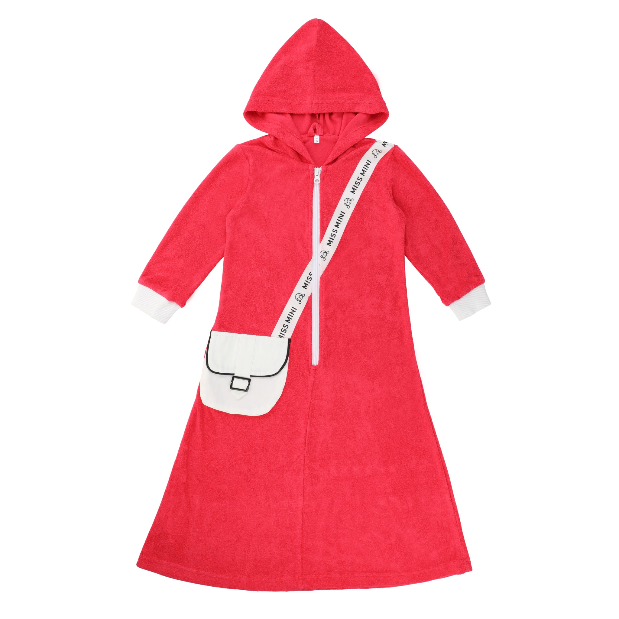 WAVE TERRY COVER-UP - ONE PIECE – Miss Mini