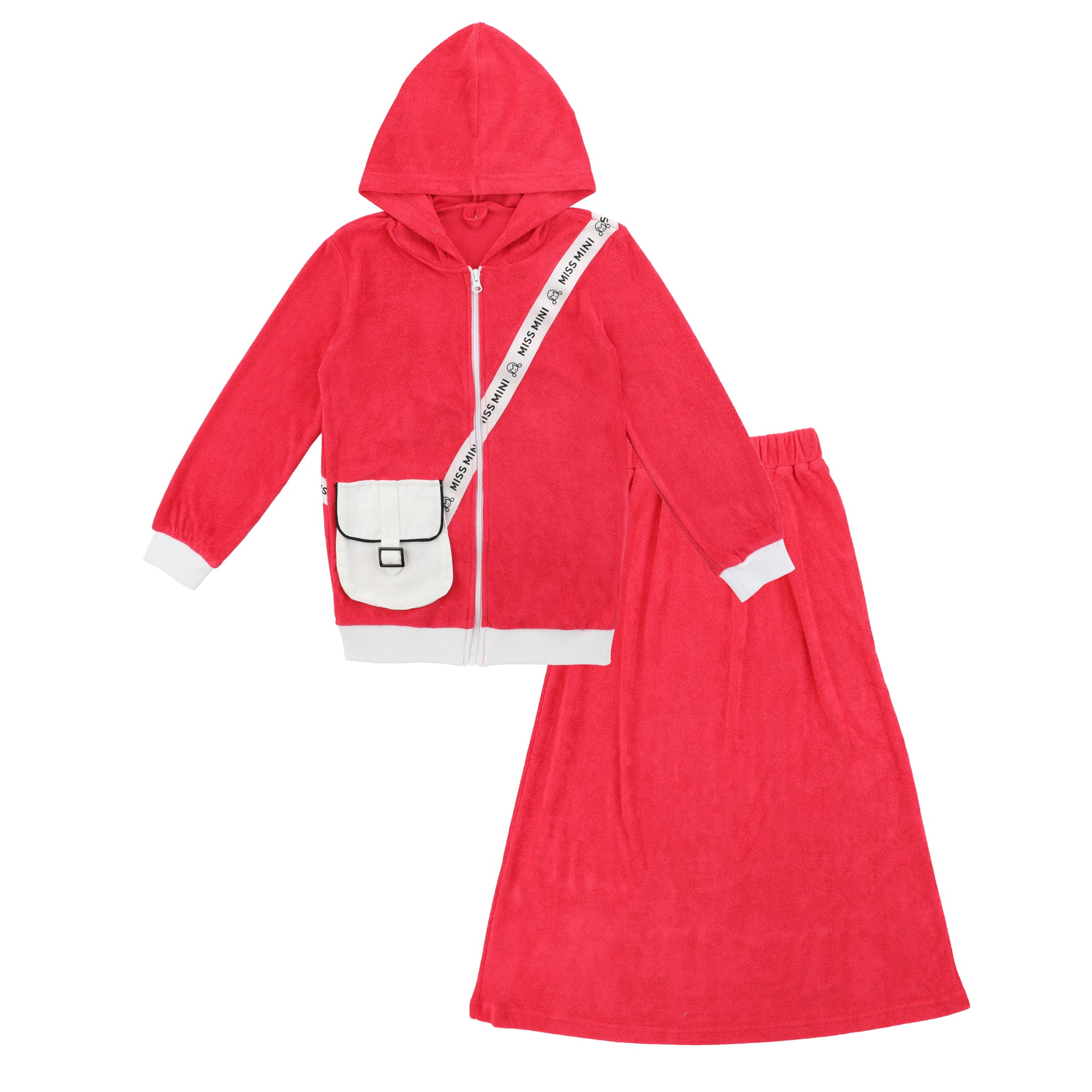 WAVE TERRY COVER-UP - TWO PIECE SET – Miss Mini